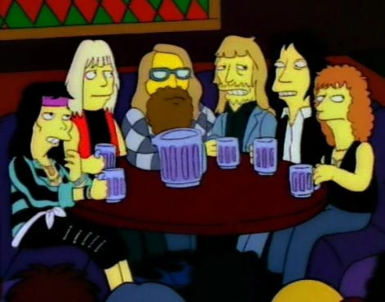 Simpsons'ta Yer Alan Ünlü Müzisyenler